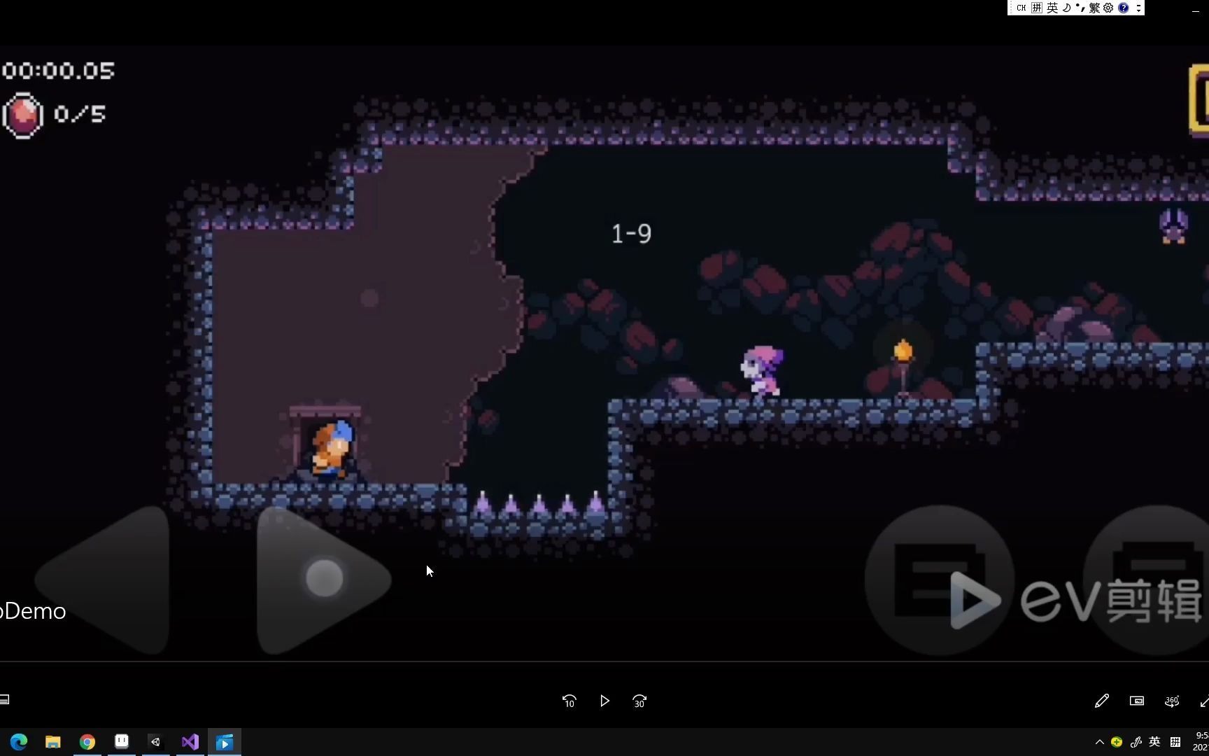【Unity 2D】二级跳、蹬墙跳、扶墙下滑的操作实现