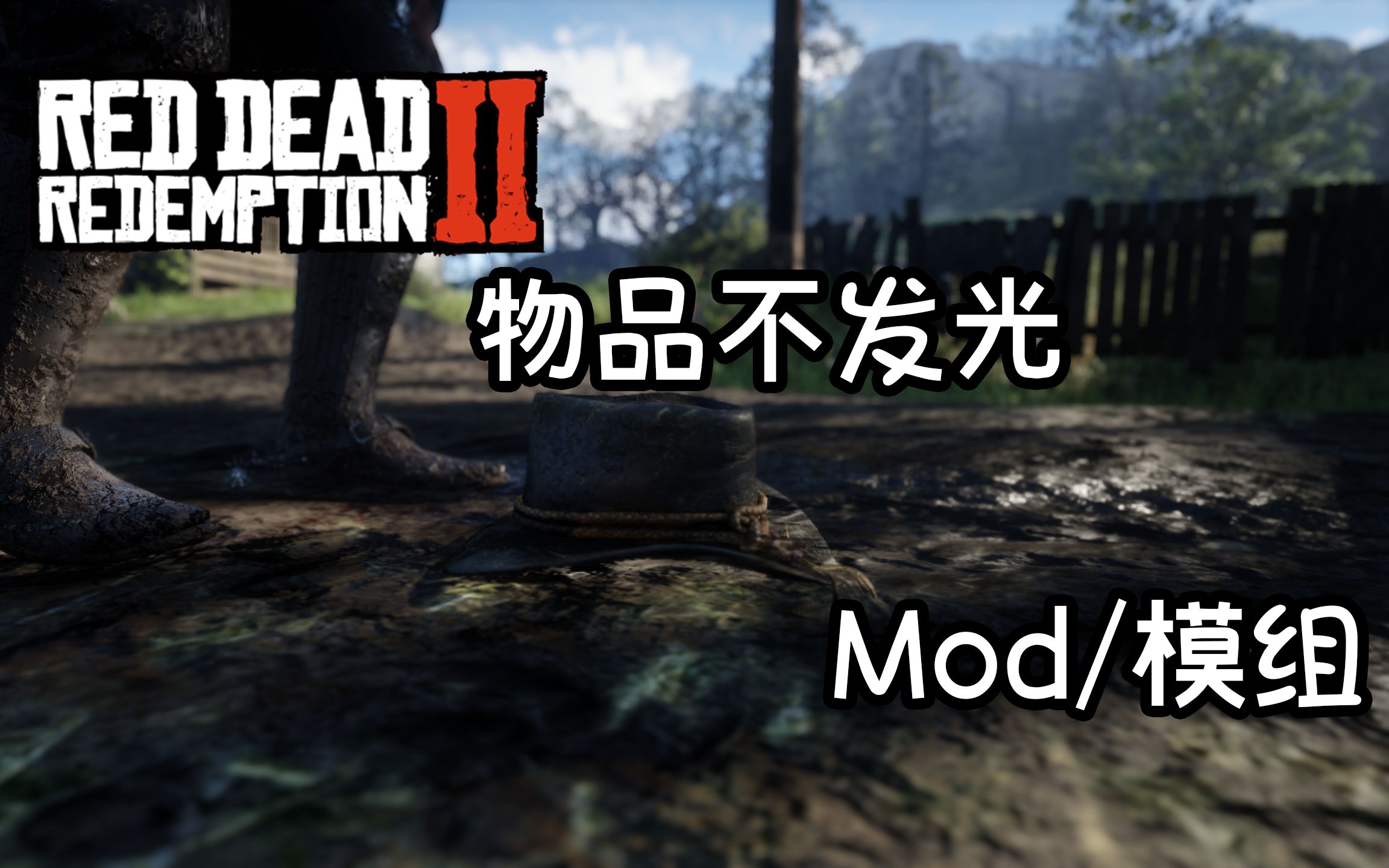 【荒野大镖客2】物品不发光MOD/模组 真实的世界