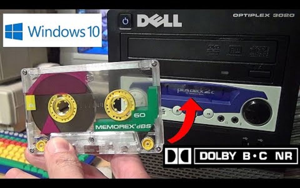 【英语中字】在Windows 10 电脑上播放杜比降噪磁带