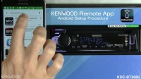 Kenwood建伍发烧CD机KDC-BT610U安卓Android手机蓝牙调音介绍