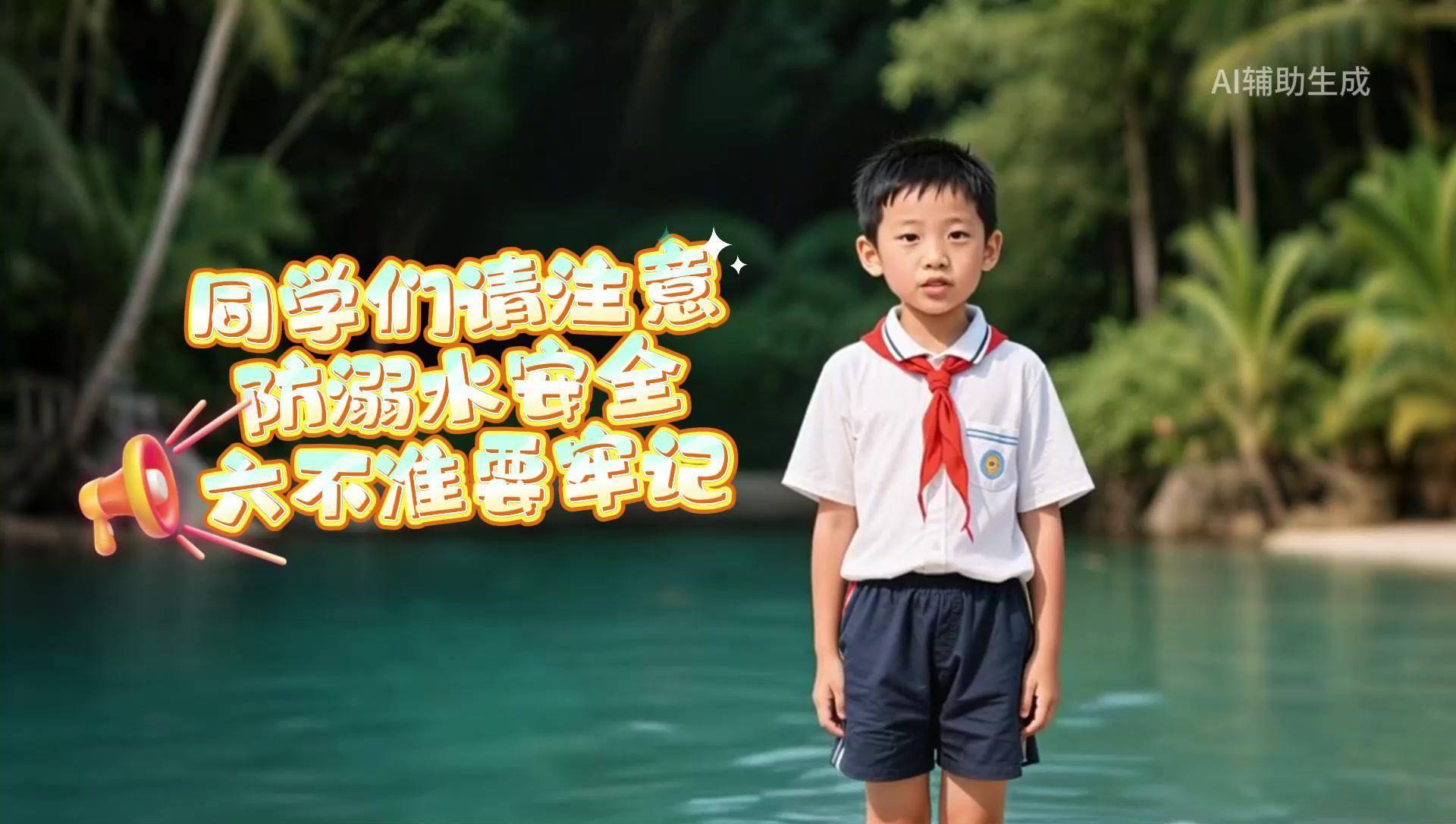 防溺水知识记心间,生命只有一次,安全绝不玩笑