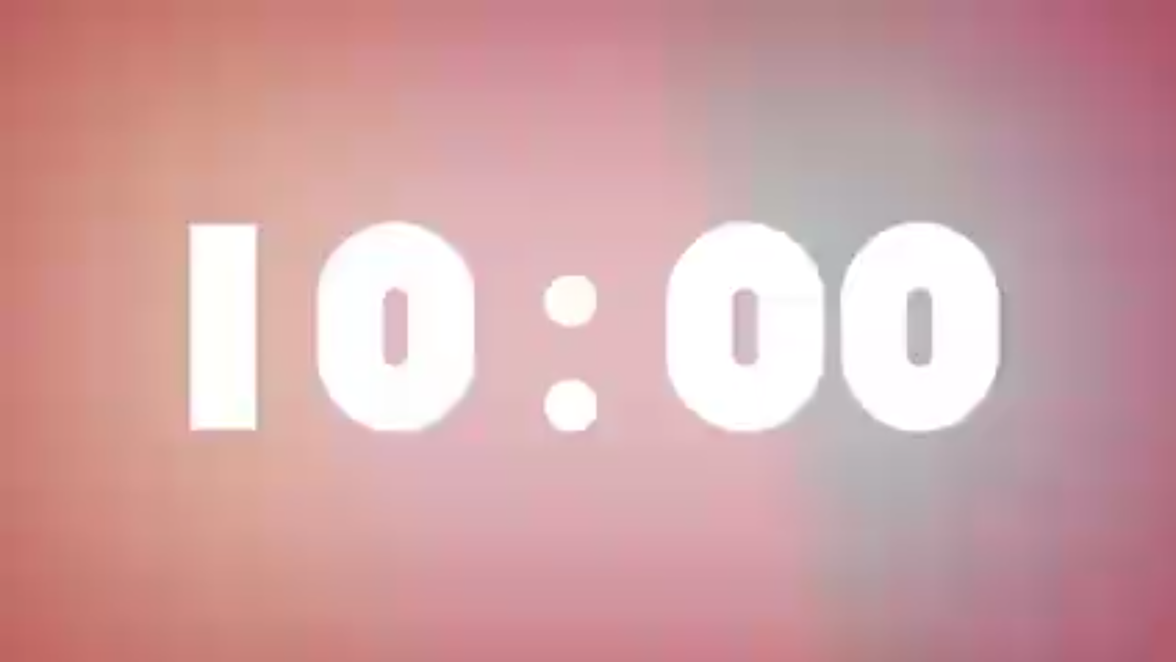 正向计时10分钟计时器