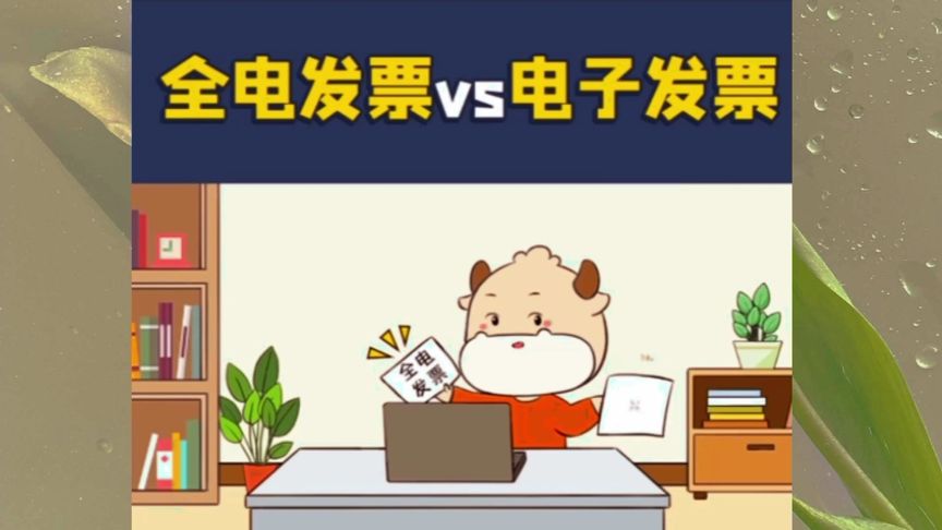 一起学习一下吧,全电发票和电子发票有啥不一样
