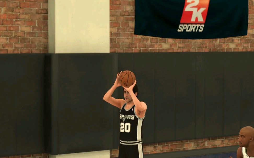 【NBA2K】2K21马努吉诺比利投篮动作修改