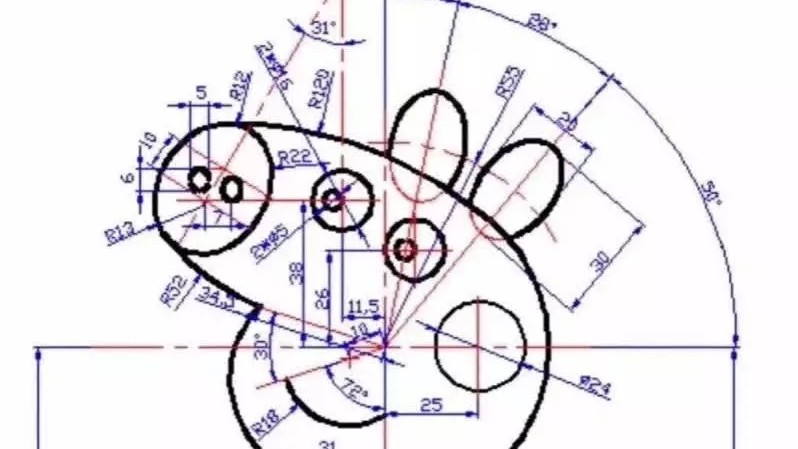 一个很带感的CAD画图视频!