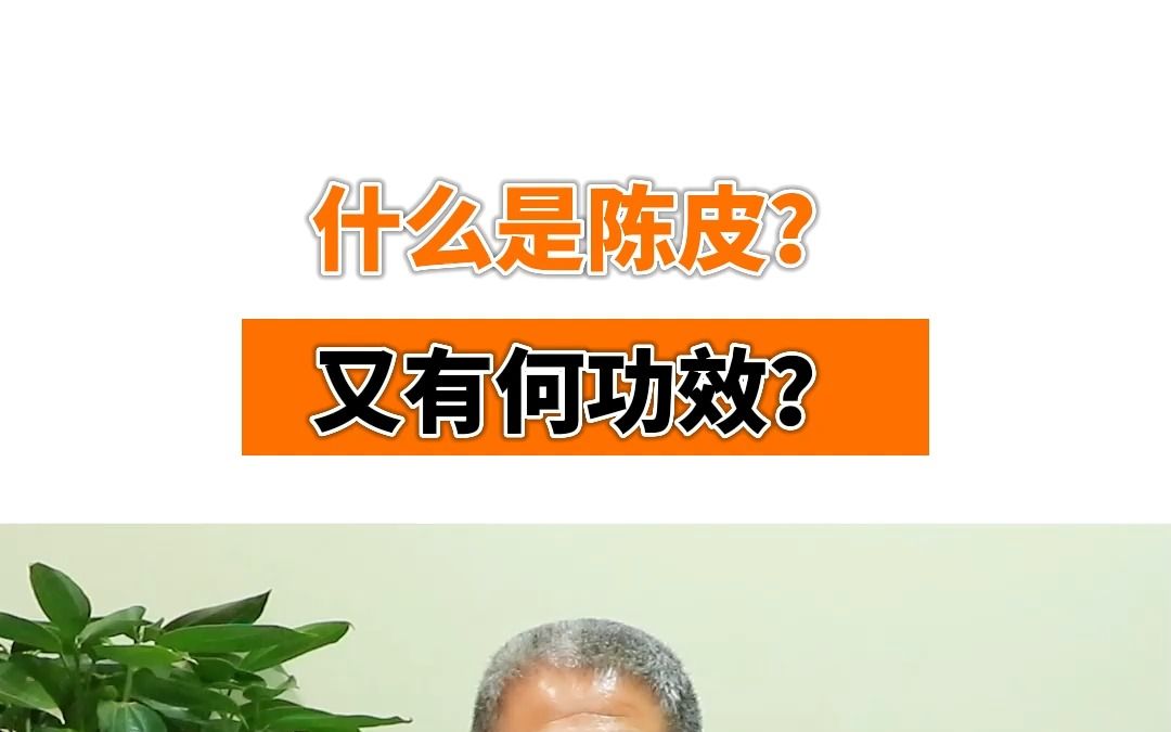 什么是陈皮?又有何功效