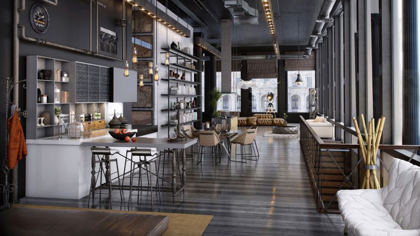 3dmax顶尖渲染教程,工装场景室外光源调试