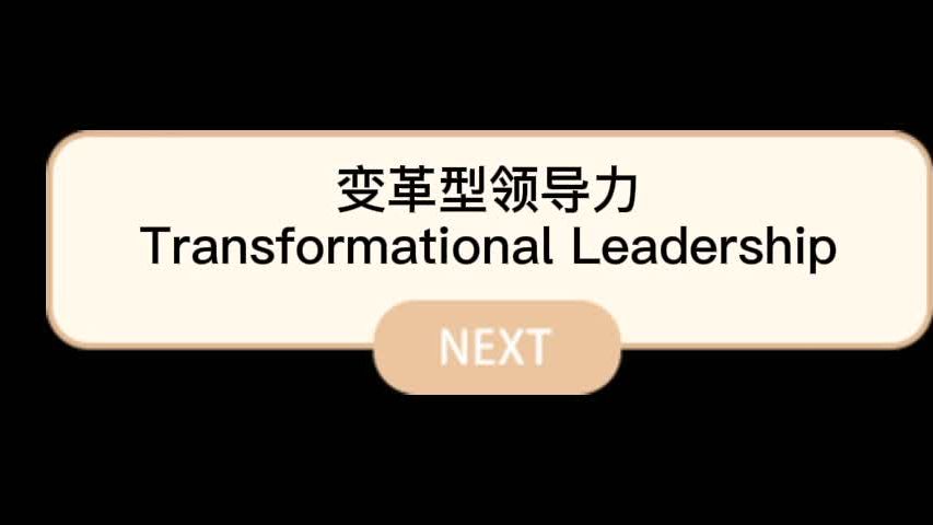 变革型领导力#领导力