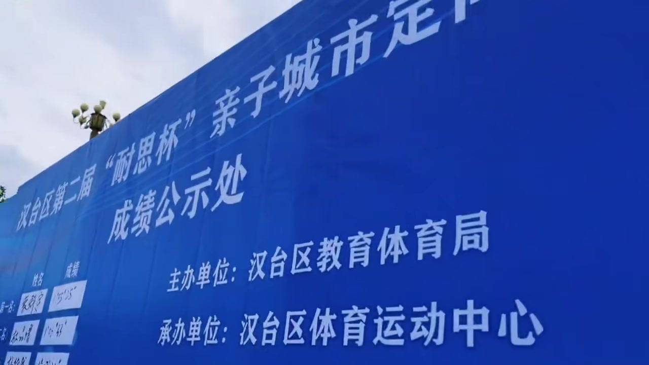 汉台区第二届"耐思杯"亲子城市定向越野赛开赛!(来源:汉台区体育运动...