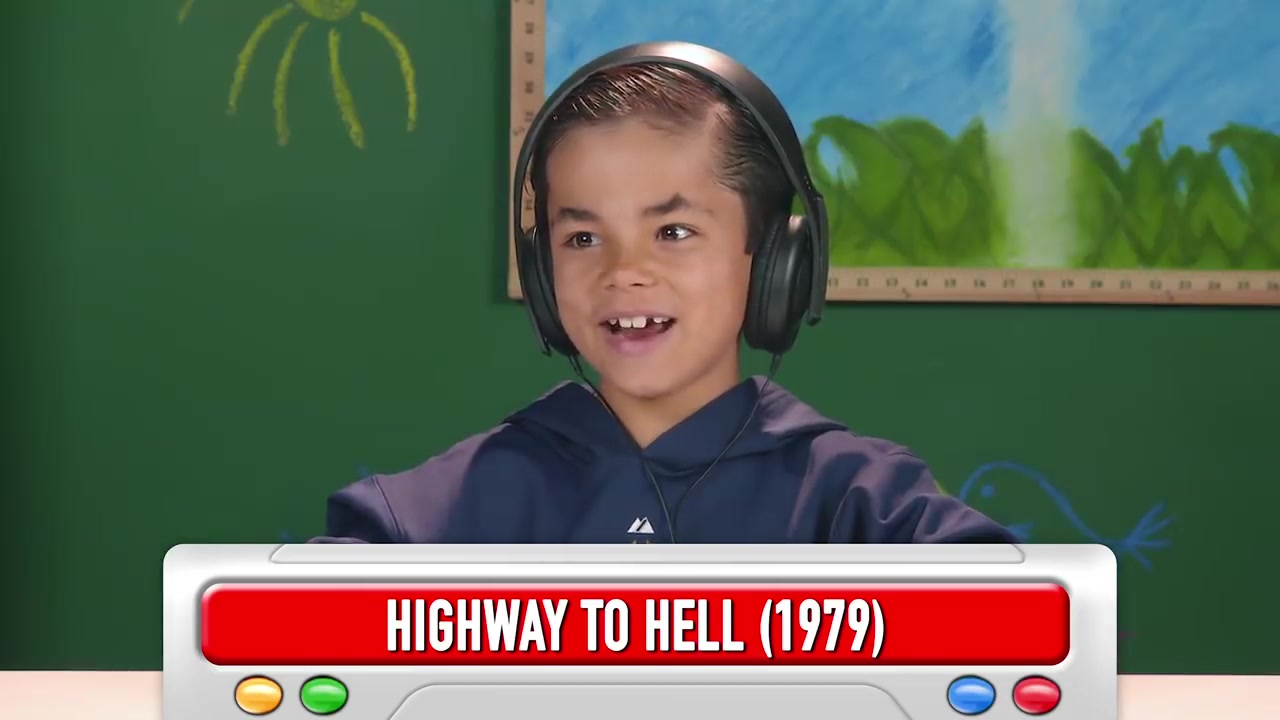 KIDS REACT TO AC/DC美国小孩听AC/DC的反应