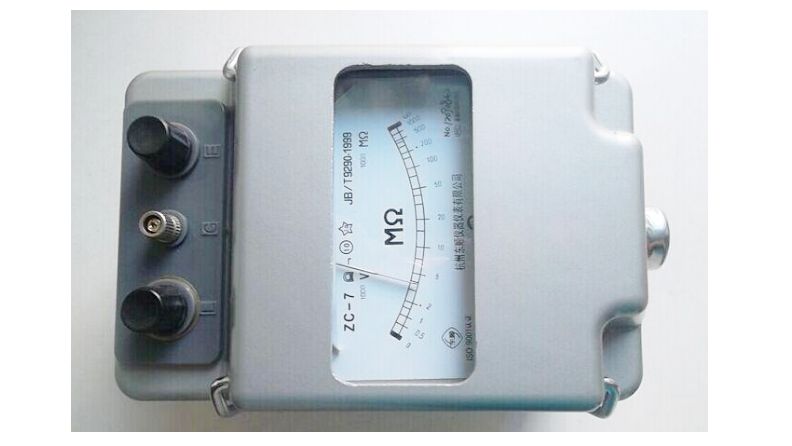 实物接线 兆欧表的使用(测导线、测电动机)