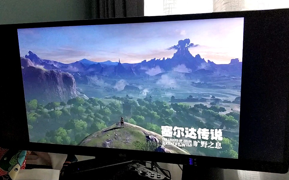 塞尔达传说旷野之息电脑版试玩名场面有点卡