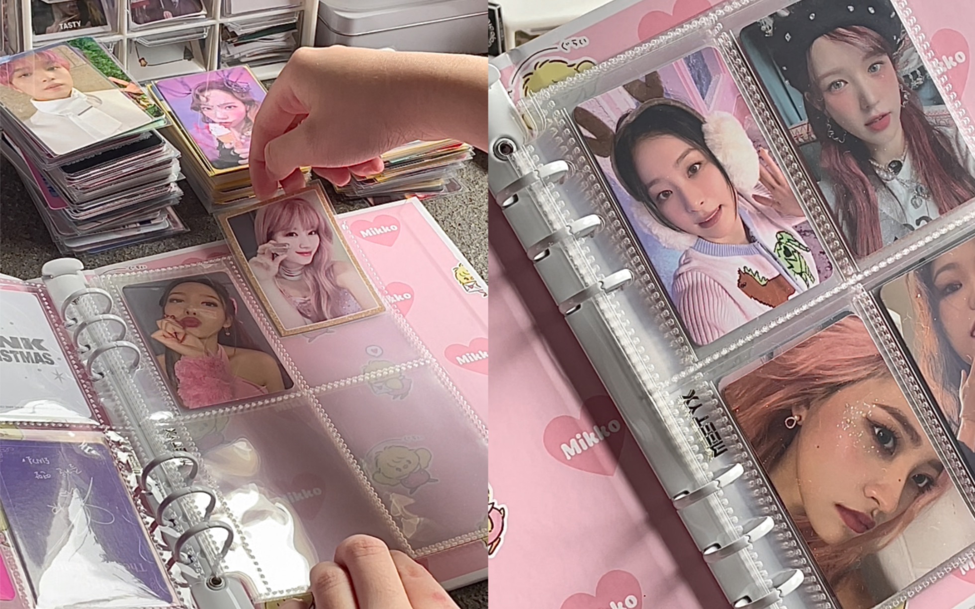 上百张小卡开箱3.0|少女心满满的卡册分享ߎ