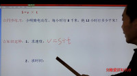 四上数学知识点教学:路程、速度和时间的关系