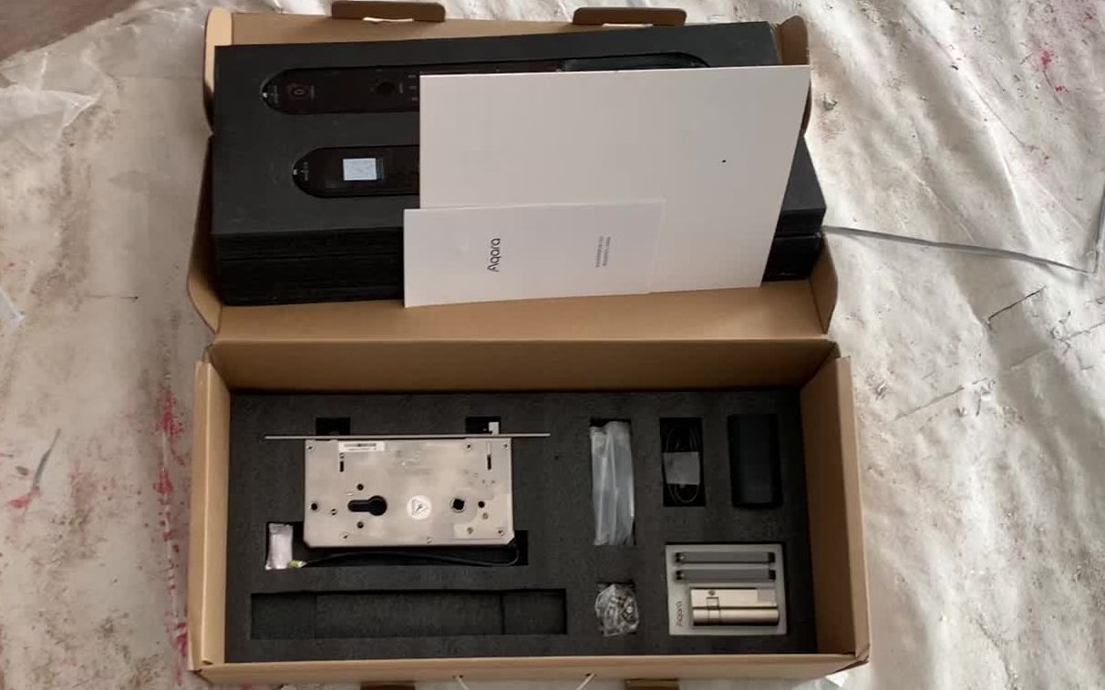 ...家居】全自动智能推拉锁翻车实录-Aqara绿米D100 门缝太小无法安装