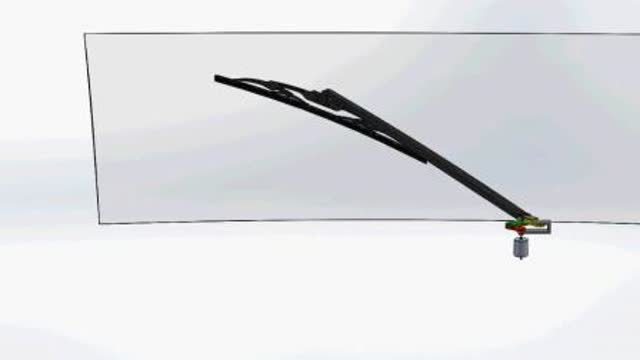 汽车雨刮器的机械结构,看看是如何设计的