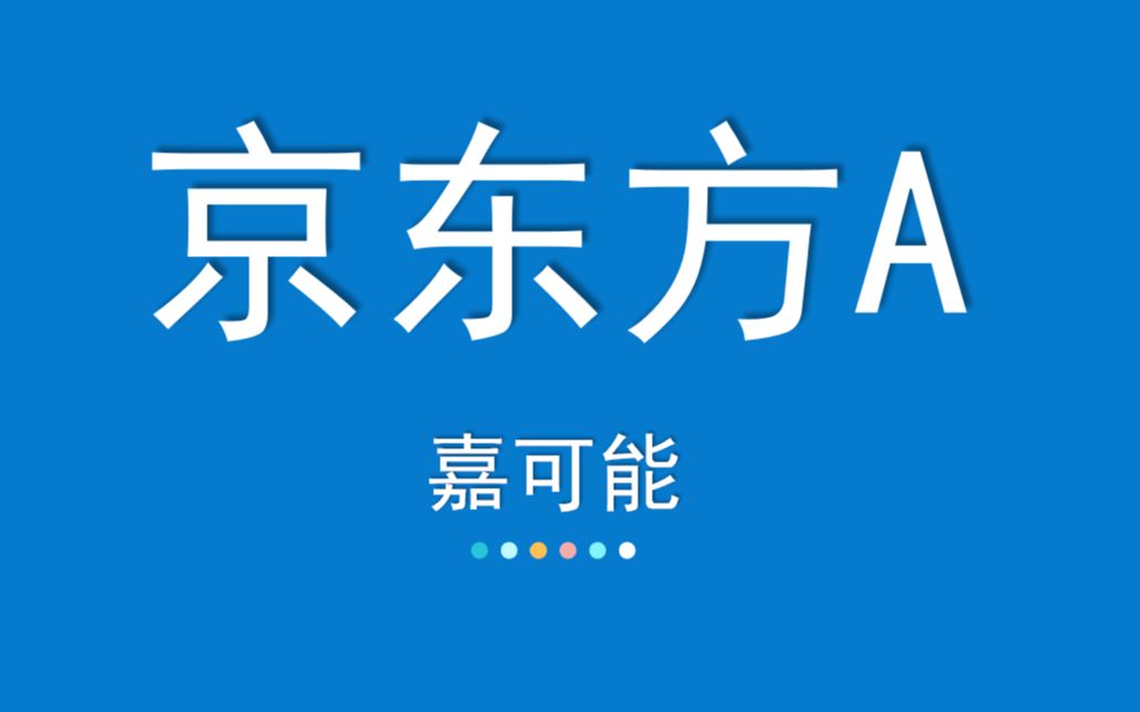 ...2月14日 京东方A 缠论阶梯法则 缠论第一类买点 缠论比价系统指标