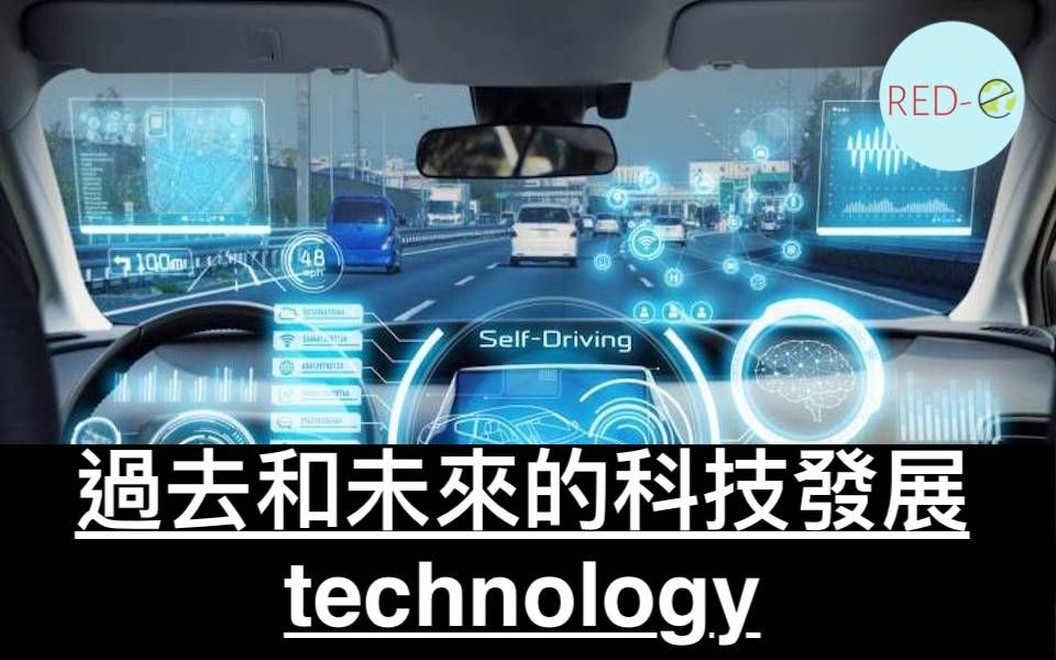 2分钟学英文|生活常用英文|过去和未来的科技发展technology|你 RED-E...