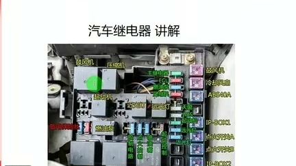 汽车四角 五角 继电器工作原理与检测方法!