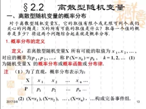 【8】2.1 随机变量与分布函数#1-宋浩-概率论与数理统计