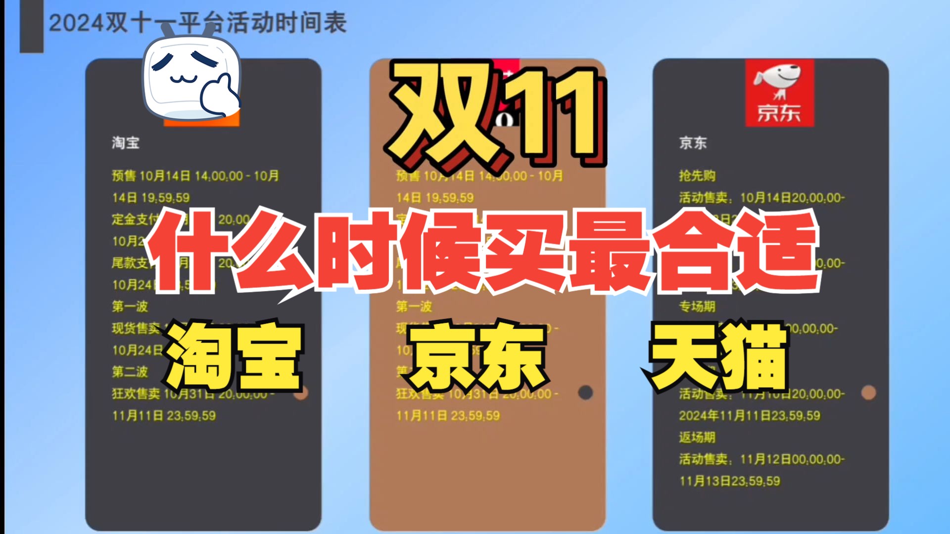 2024双十一全平台最全攻略!双十一什么时候买最便宜,各平台优惠力度...