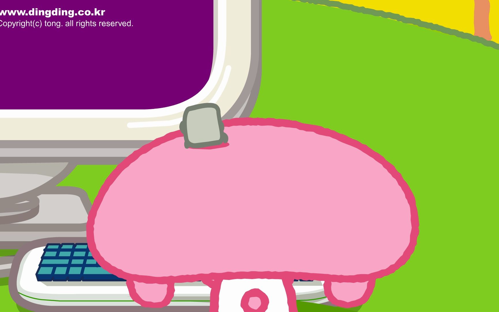 【搬运】FLASH动画《dingding》-贺卡01