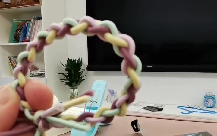 四股头绳diy编织