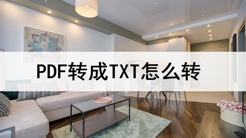 PDF转成TXT怎么转看看这个方法吧