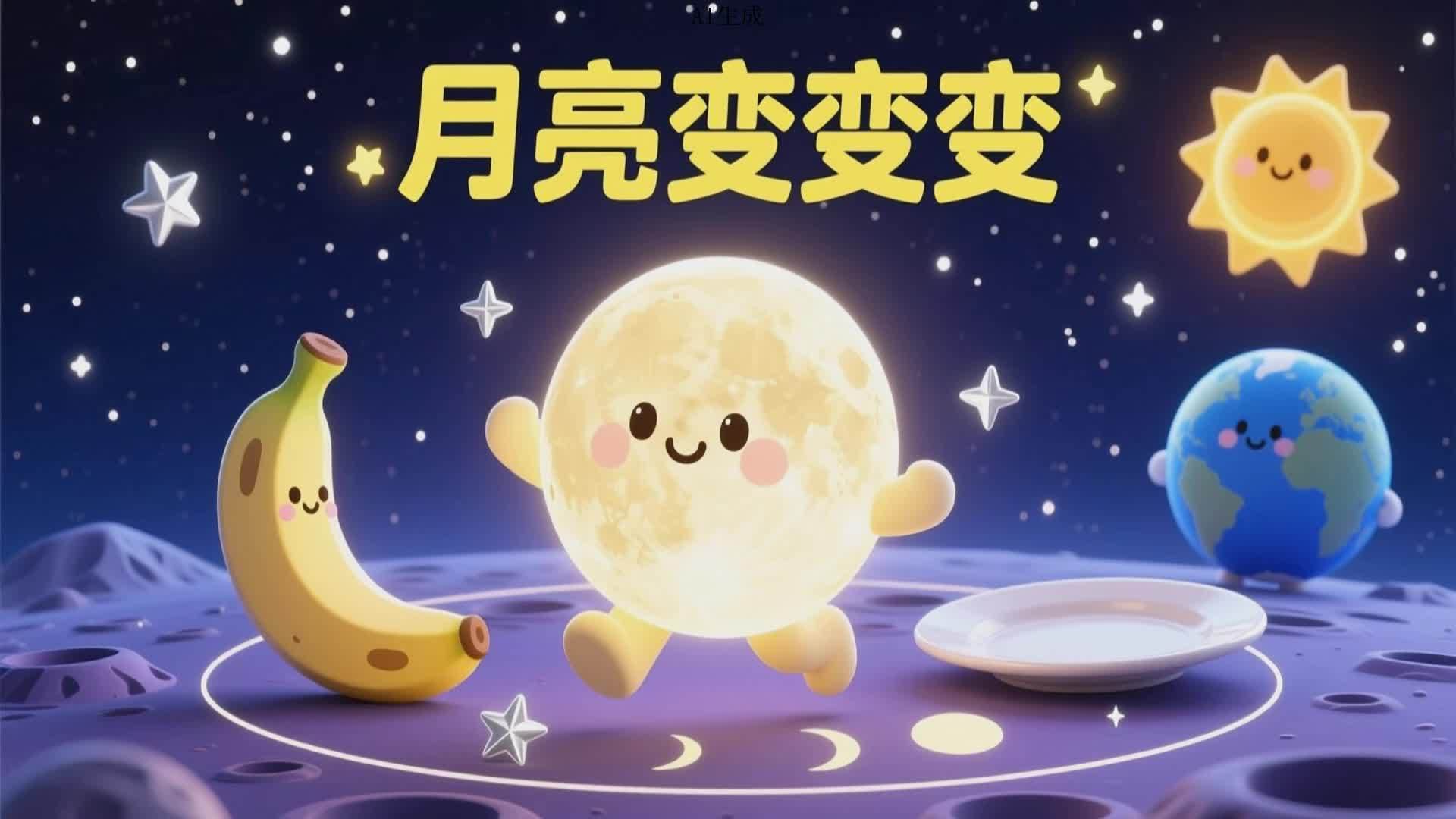 夜空现象谜必答3步解析月亮变化学后轻松教孩子