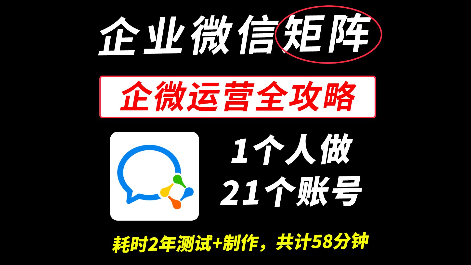 ...《企业微信矩阵运营全攻略》企微私域运营,企微运营,企业微信使用...