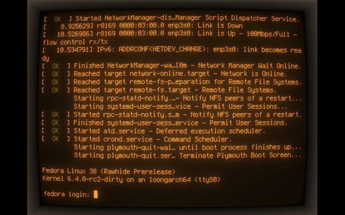 龙芯3a5000 linux内核启动