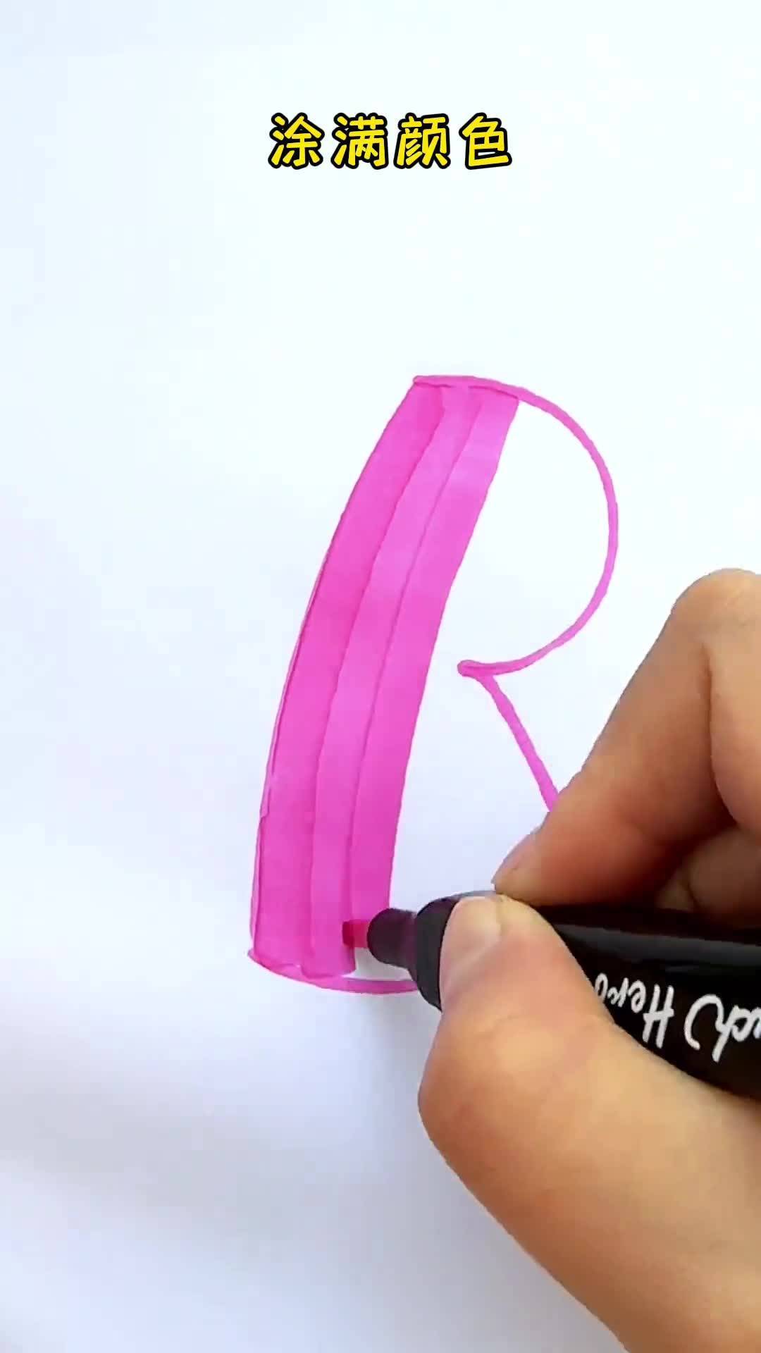 教你这样画女孩简单又可爱