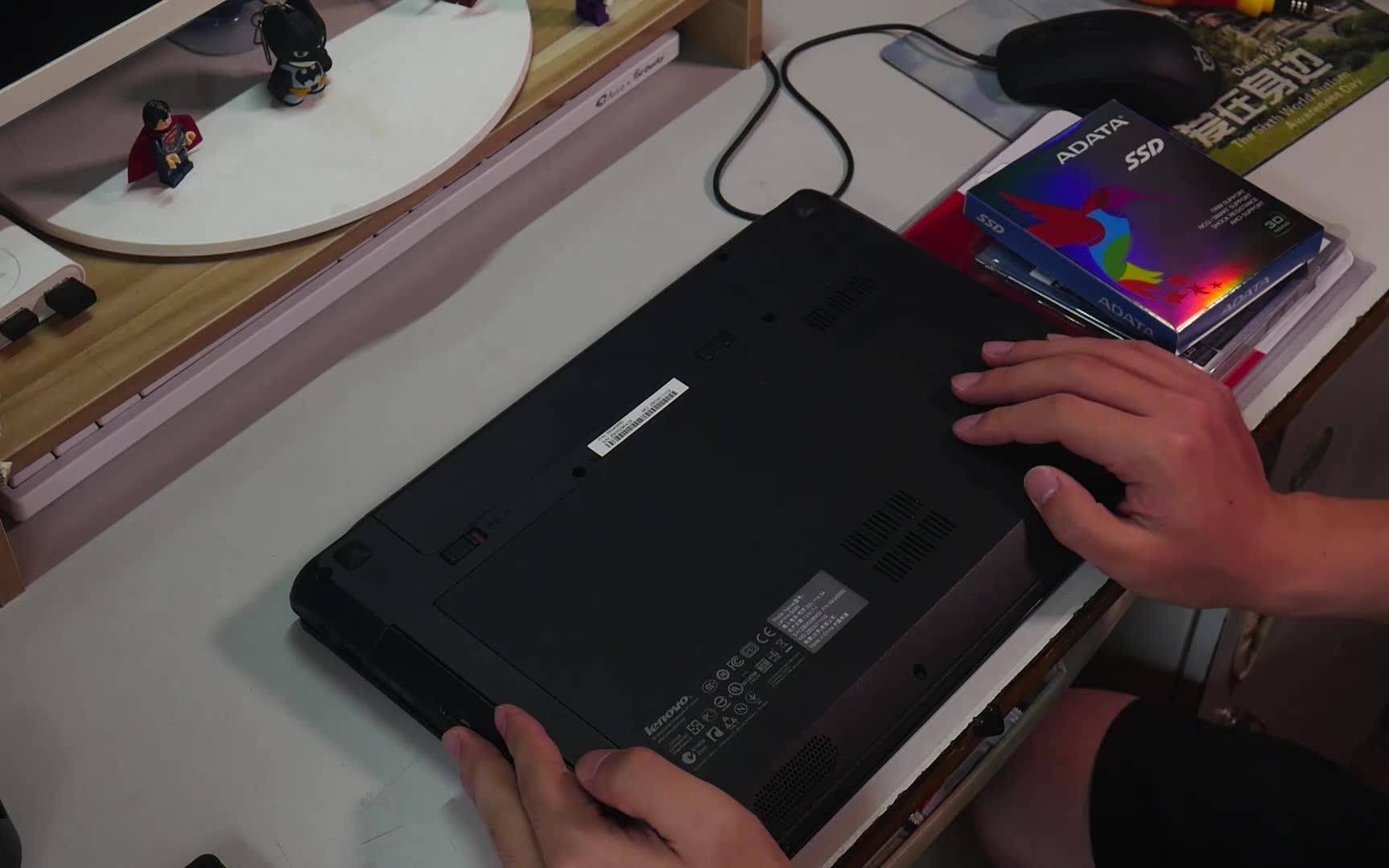 日常记录01——给朋友的老笔记本电脑安装固态硬盘