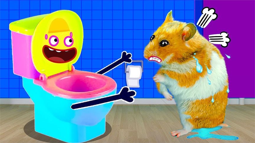 小仓鼠明明肚子非常难受却还是不愿意上厕所,这可怎么办呢