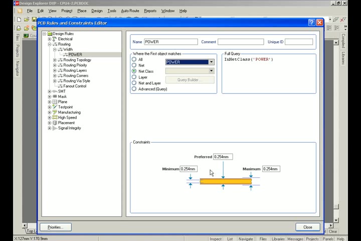 Protel DXP2004视频教程】-自动(布线参数的设)置_0