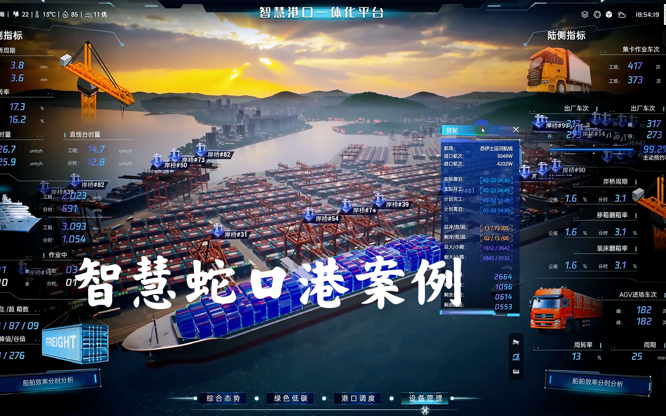 【已开源】经典项目数字孪生智慧港口三维可视化运营平台开放啦——...