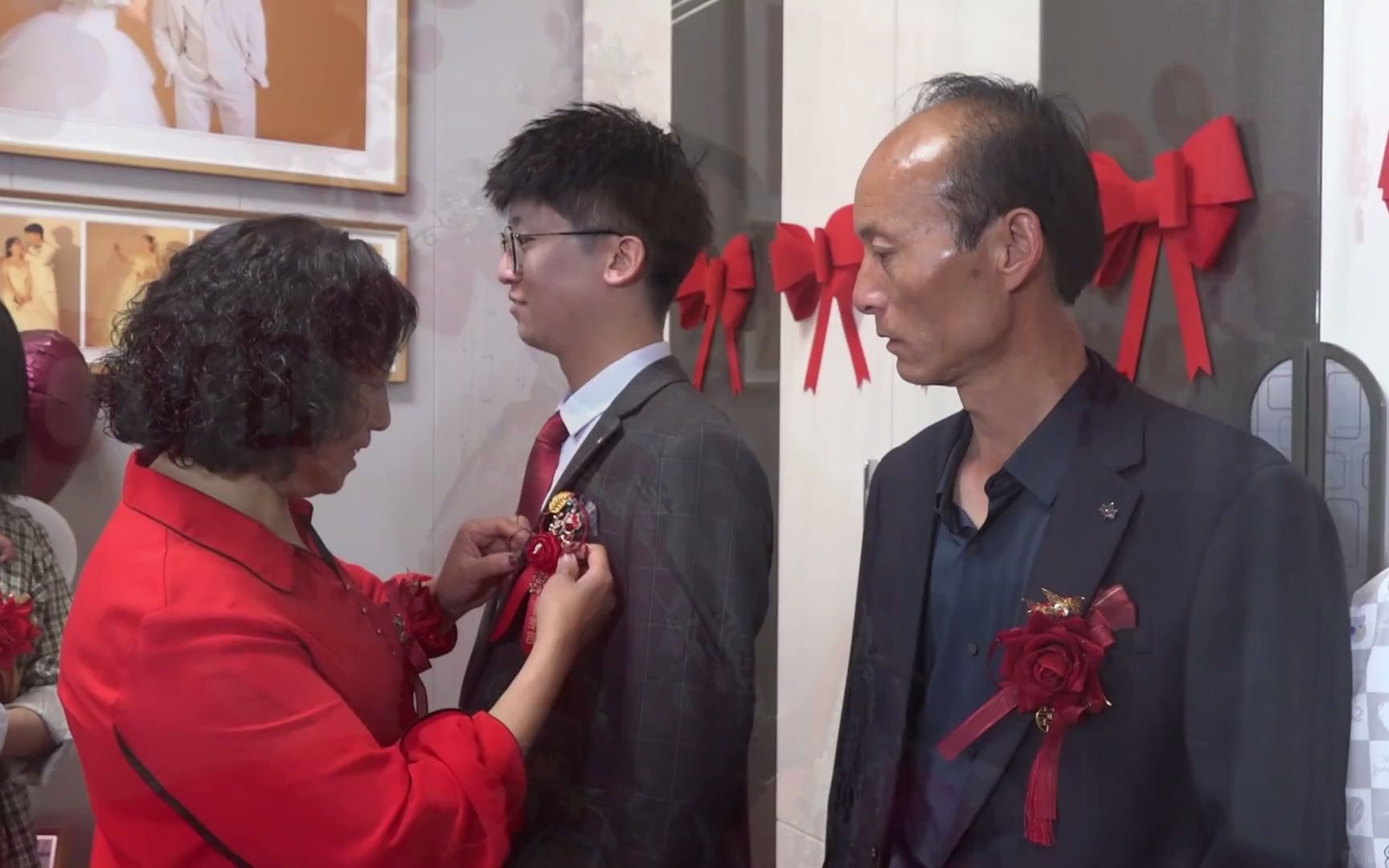 王家塬雷思维婚礼上