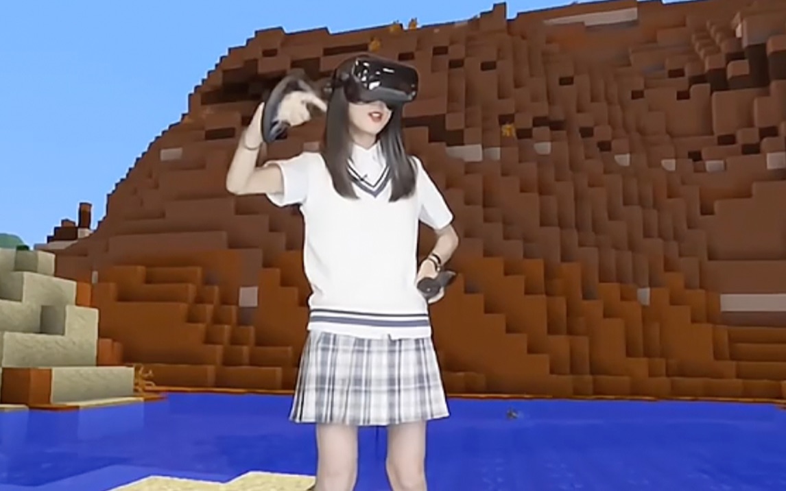 用VR玩我的世界是一种怎样的体验?【VR游戏指南】第20期 Minecraft ...