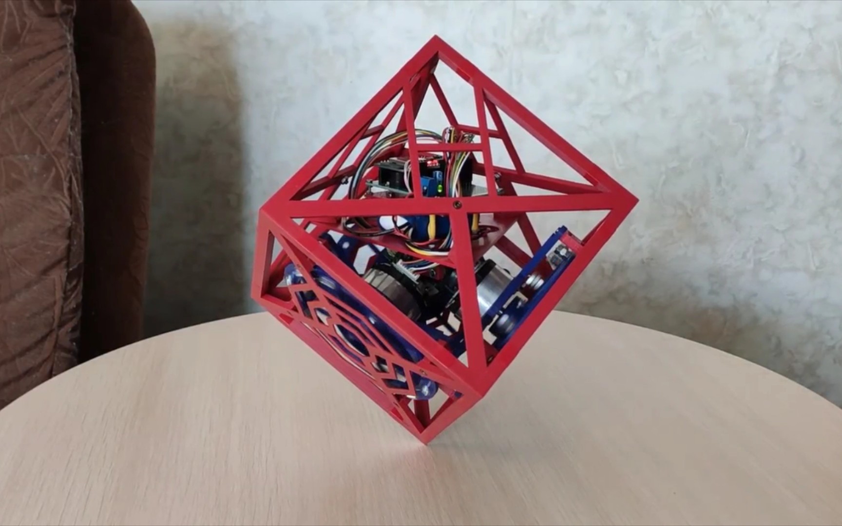 3D打印立方体陀螺仪机械电子陀螺仪制作