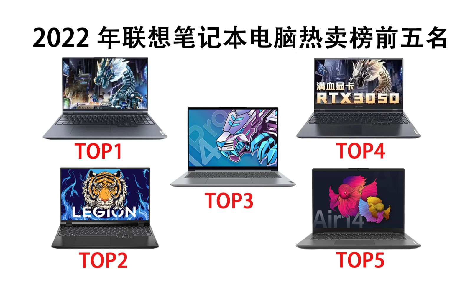 【笔记本电脑推荐】2022年联想笔记本电脑热卖榜TOP5