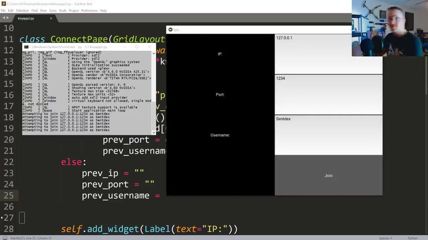 python制作APP,kivy教程:P2 控件和事件