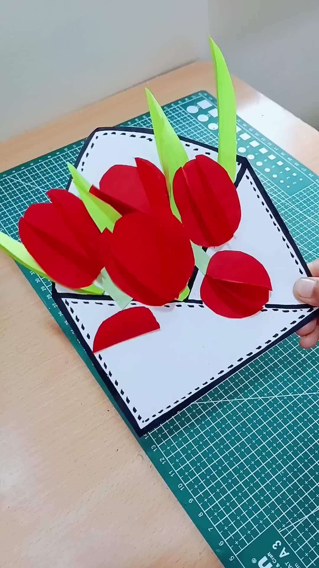 小帅制作的花束明信片