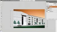 PhotoshopCS4教程 86.室外建筑效果图后期制作.avi