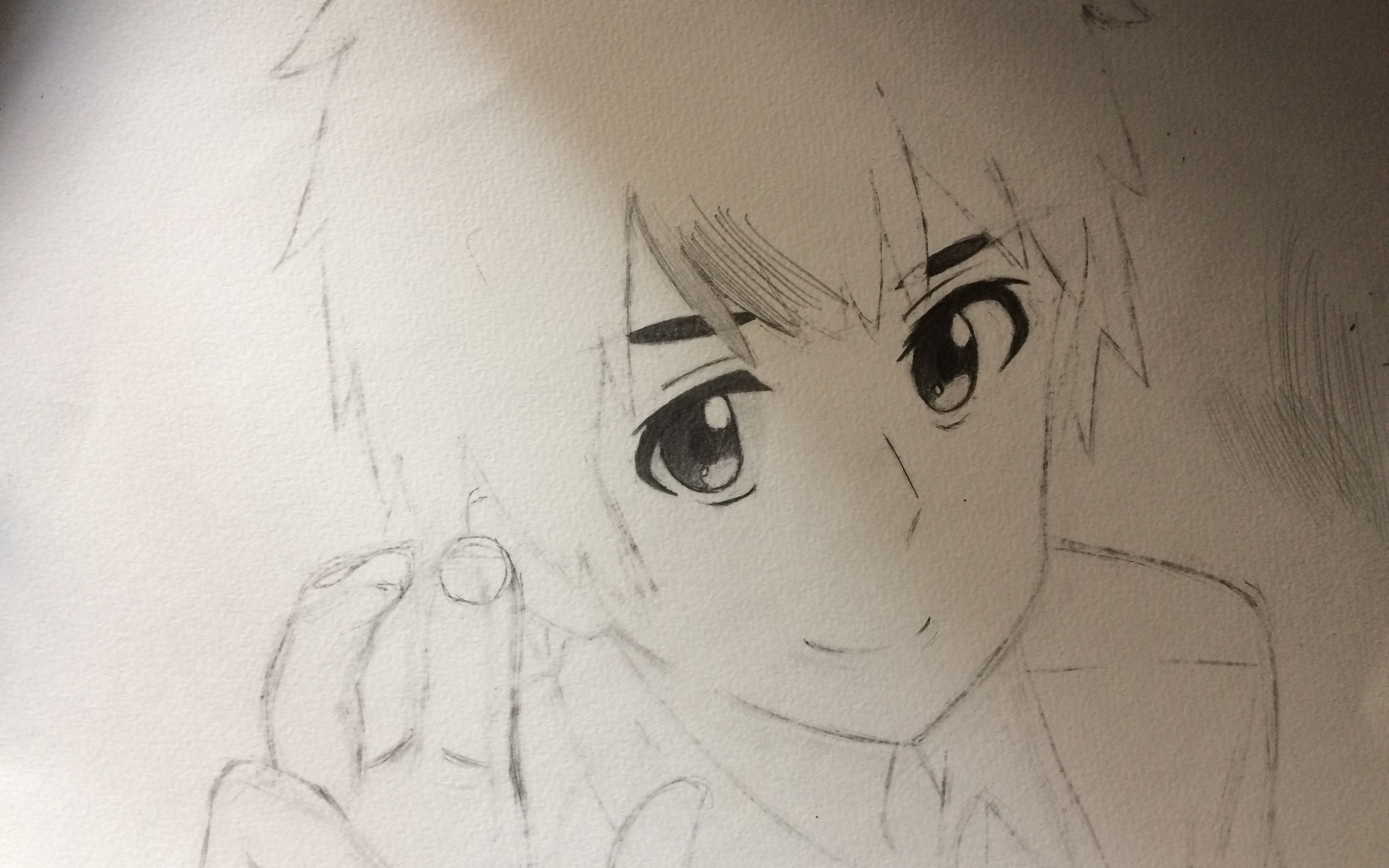 【Eriko】《你的名字》30分钟无加速铅笔画出立花泷(眼睛)