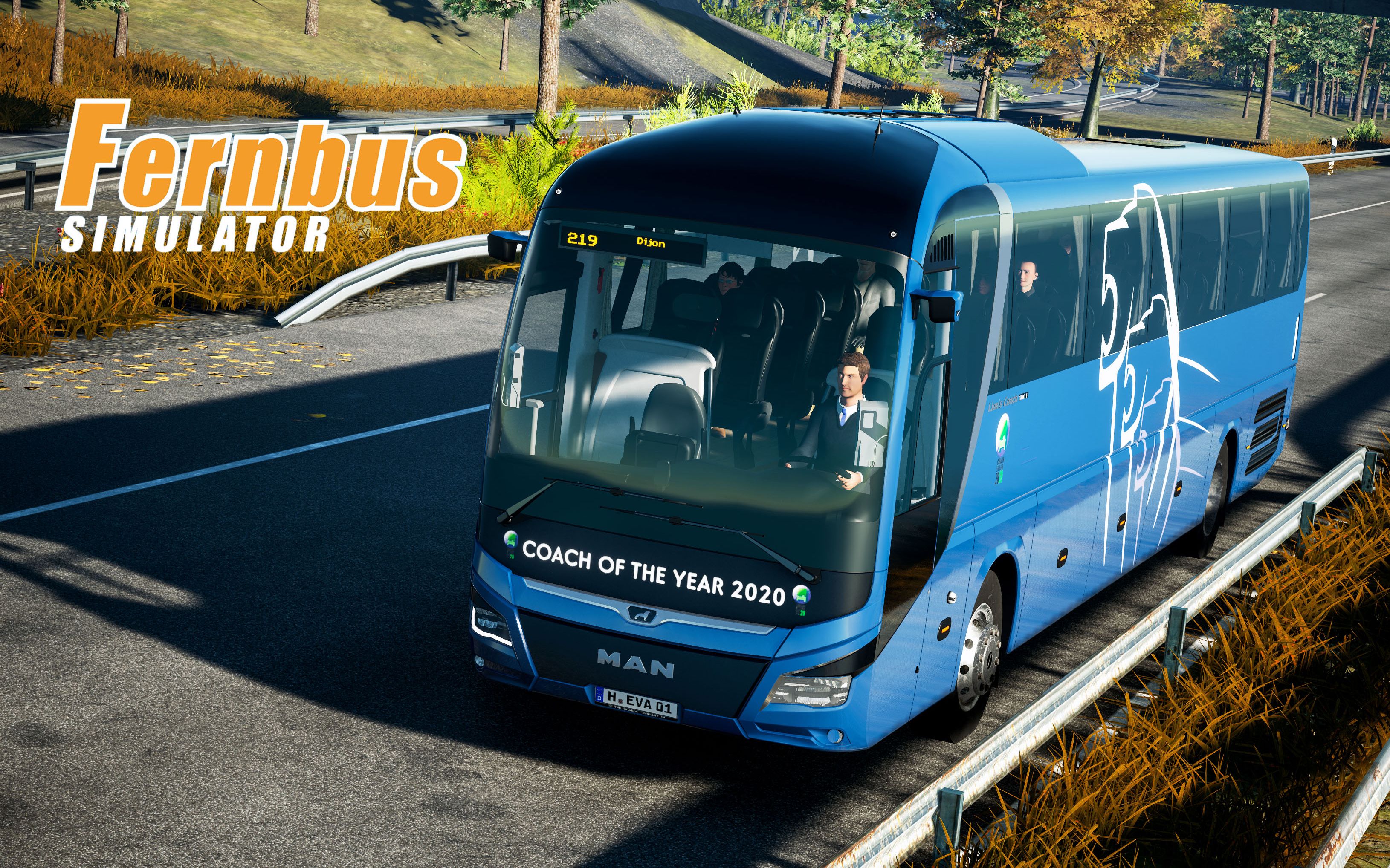 《长途客车模拟》解锁法国最后一个城市 Fernbus Simulator