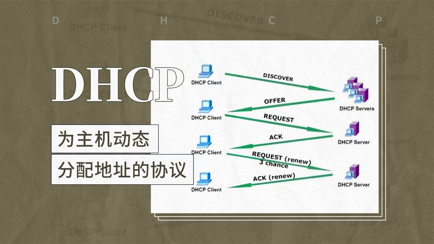 DHCP——为主机动态分配地址的协议