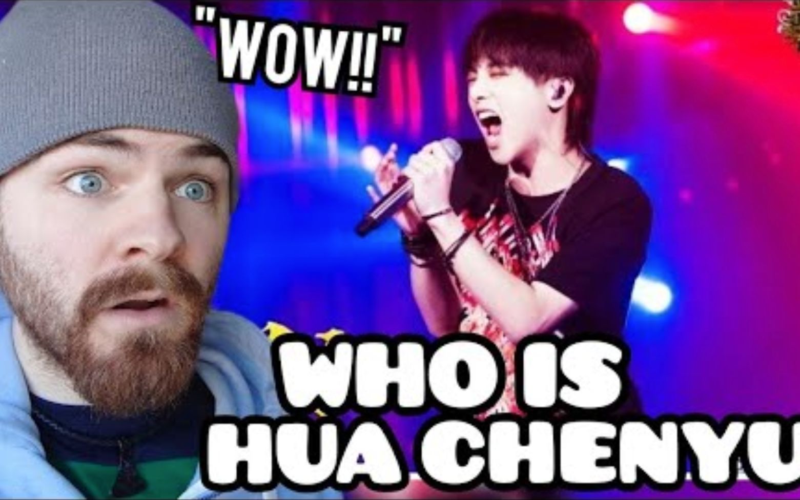 【G.O.T】英国油管博主第一次听华晨宇花式改编,激动到不能自已 - 双...