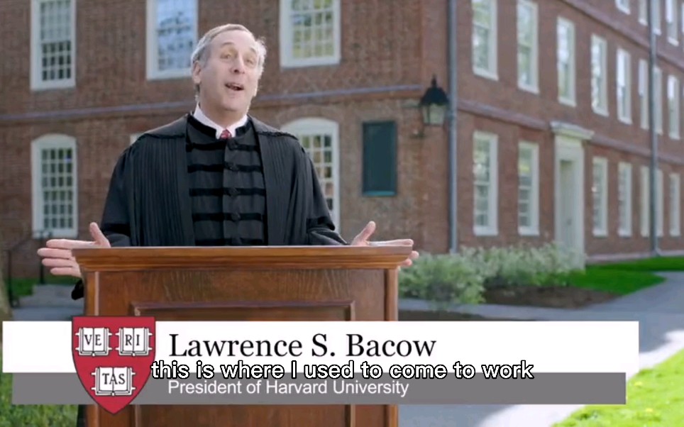 【英语视听】哈佛大学校长2021毕业典礼演讲(仅供学习)