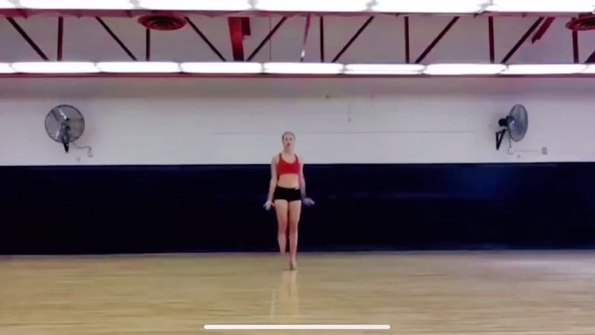 难度、技巧动作,一起学习吧!#舞蹈 #日常练功 #啦啦操 #技巧