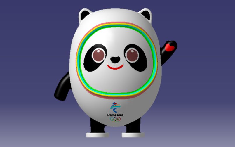 CATIA建模综合案例-墩墩诞生记